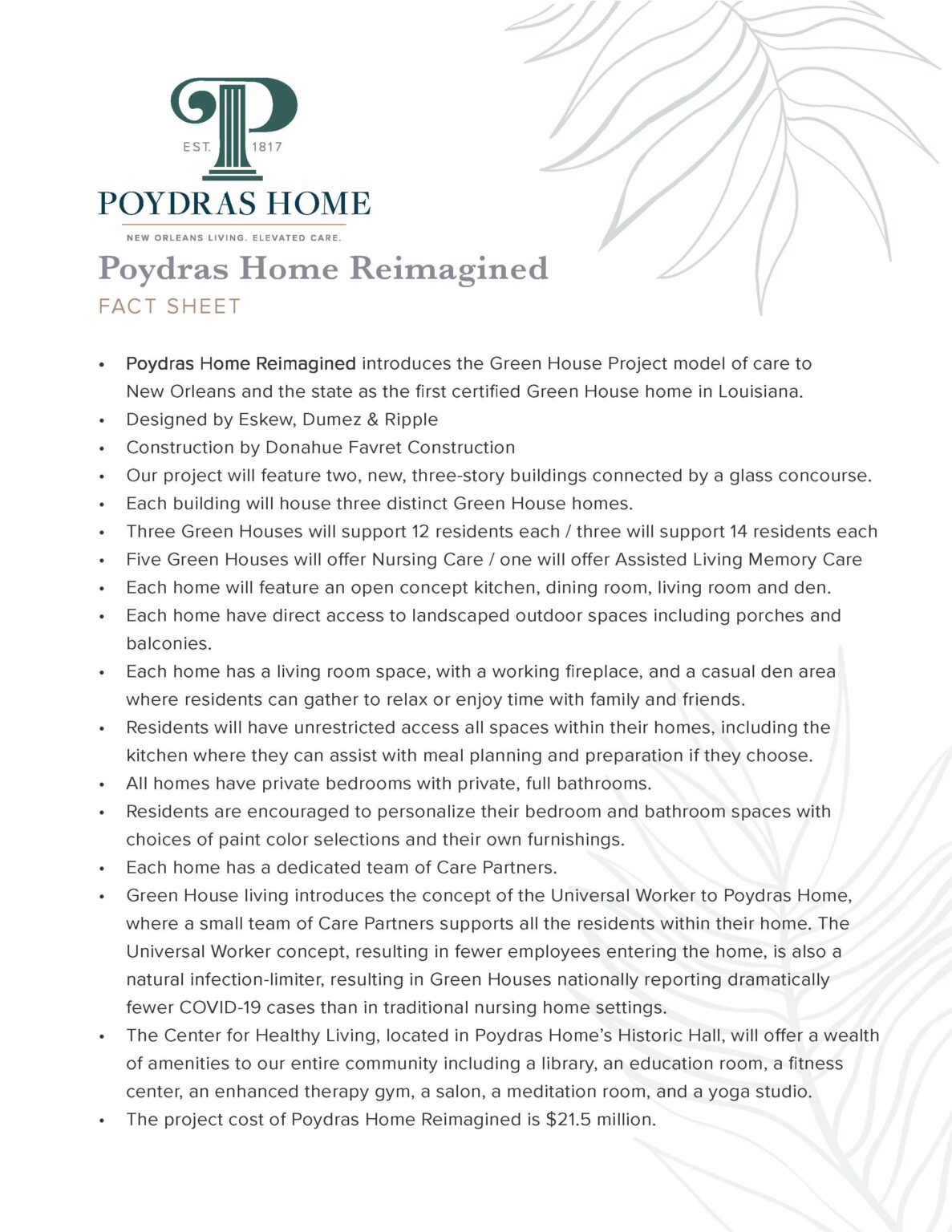 The Green House® Project Model - Poydras Home - New Orleans, LA
